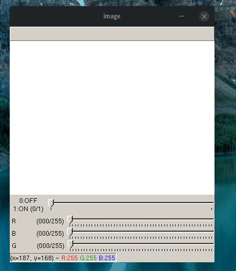 Python Opencv 使用滑动条(调色,画板 Cv2createtrackbar)picture Control