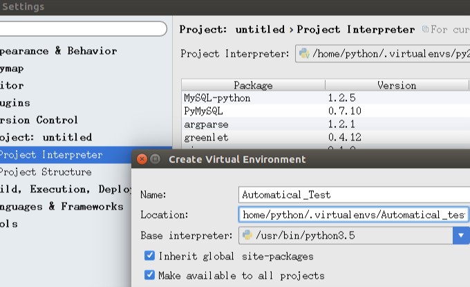 pycharm创建虚拟环境及具体（意义）说明-CSDN博客