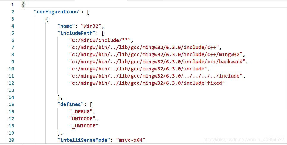 关于vscode在windows环境下c Cpp Properties Json文件配置问题 Cppproperties Json中内容被删除了 Csdn博客
