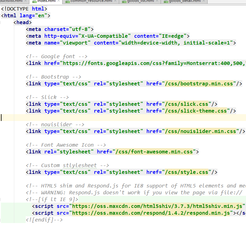 Springboot项目中 使用thymeleaf如何用html引用一些静态资源 Thymeleaf 引入一个静态纯html Csdn博客