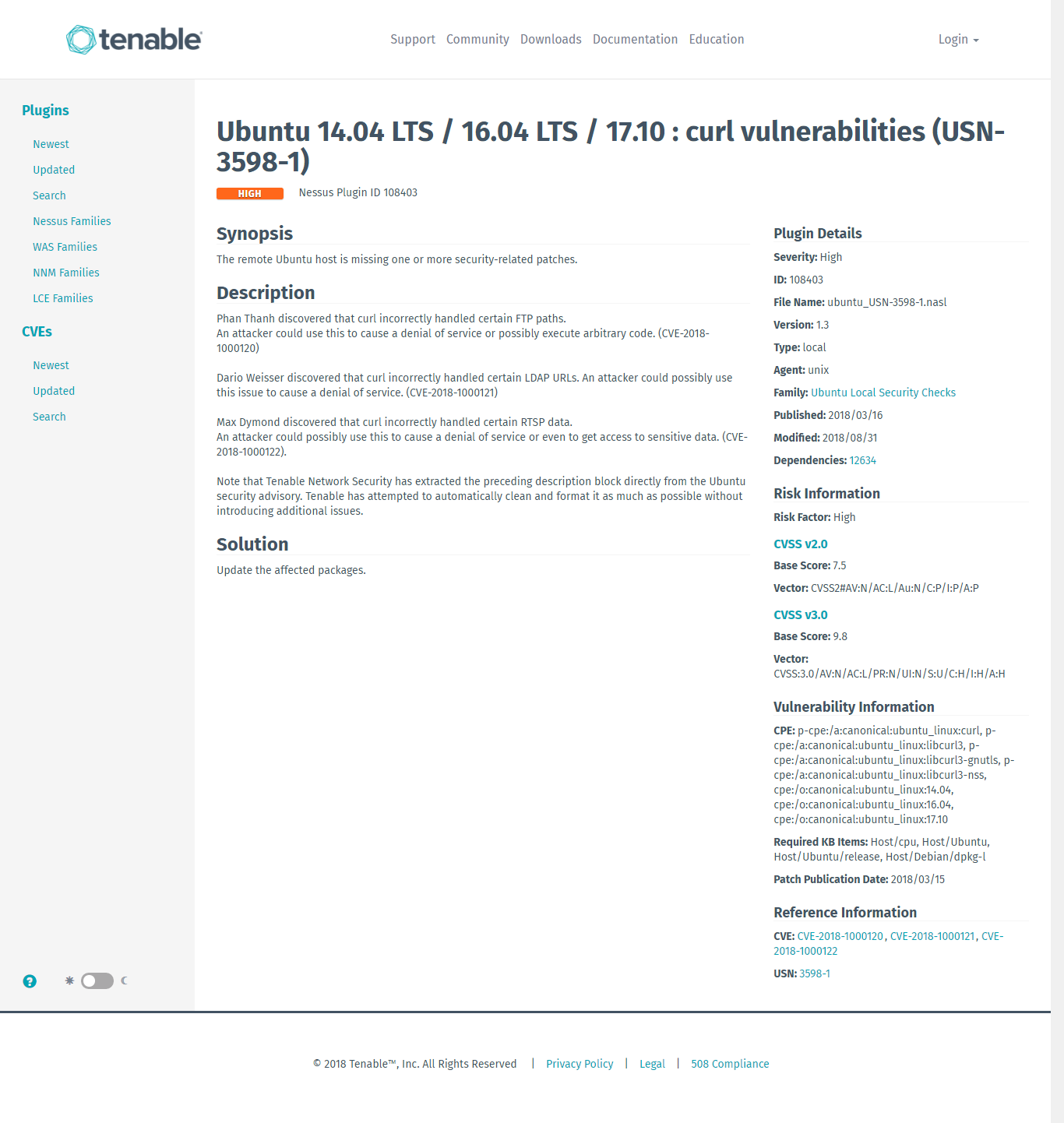Ubuntu操作系统漏洞扫描和分析_ubuntu漏洞扫描_lph-China的博客-CSDN博客