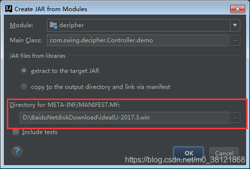 Idea打包成可执行jar包(结合swing做一个小工具)java Swing Idea 可运行jar Csdn博客