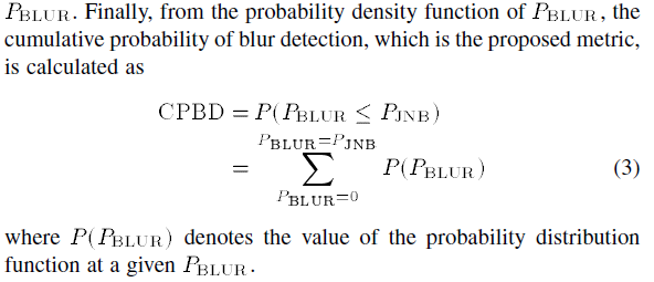 论文笔记之No-reference blur assessment based on edge modeling_a no-reference image blur metric based ...