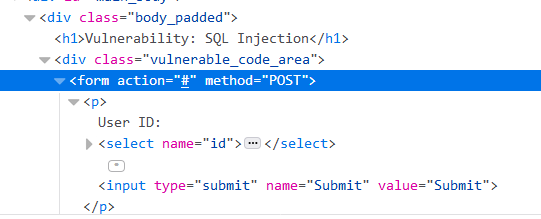 DVWA学习（一）SQL Injection_dvwa you have an error in your sql syntax; check t-CSDN博客