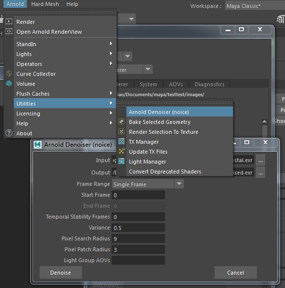 arnold5 optix denoiser ai降噪功能笔记_arnold aov降噪-CSDN博客
