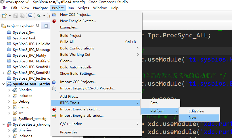 DSP在SYS/BIOS建立自定义Platform_sys bios修改 platform-CSDN博客