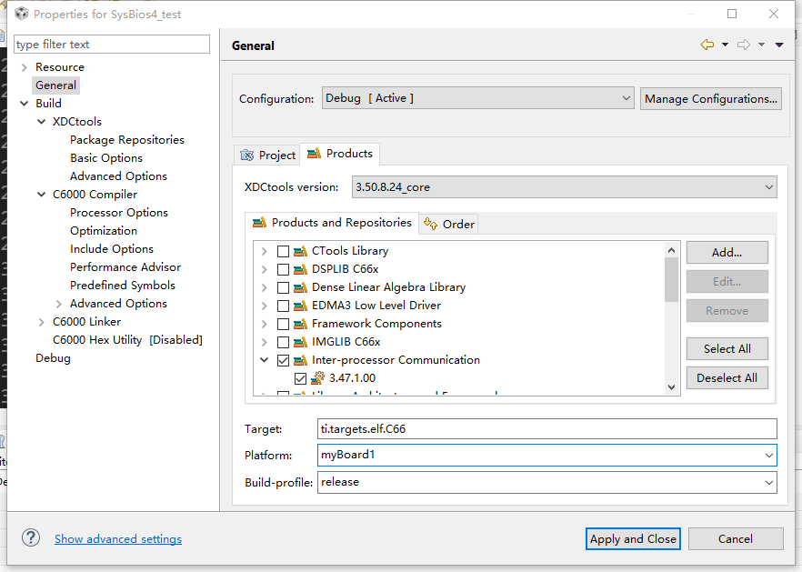 Dsp在sysbios建立自定义platformsys Bios修改 Platform Csdn博客 
