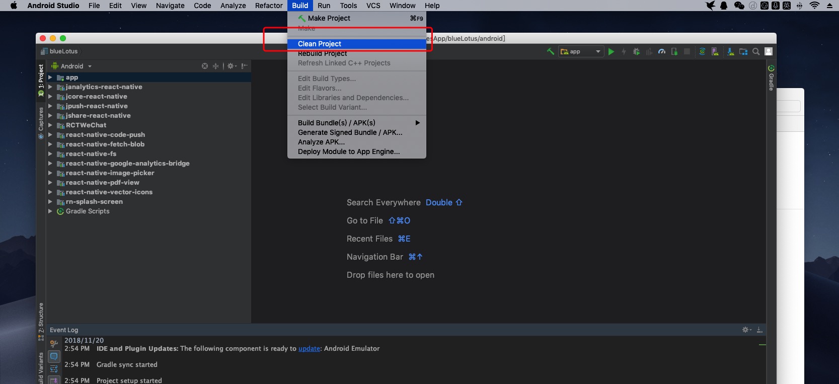 React Native打包 Duplicate resources 错误解决办法_reactnative打包报错duplicate class-CSDN博客