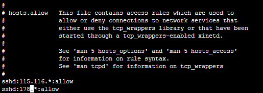 linux hosts.allow hosts.deny设置-CSDN博客