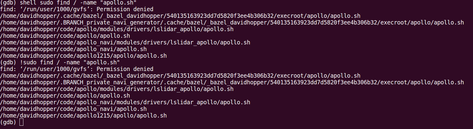使用GDB调试Apollo项目_apollo gdb调试-CSDN博客