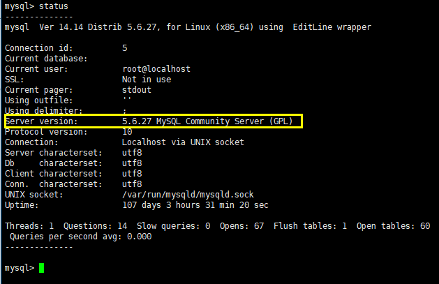 服务器查看mysql的版本查看mysql对应服务器版本号 Csdn博客 