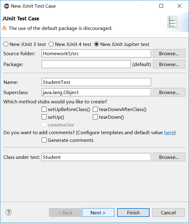 在eclipse中进行Java单元测试_eclipse测试用例-CSDN博客