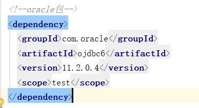 pom.xml配置 Dependency 'com.oracle:ojdbc6:' not found_dependency 'com.oracle:ojdbc6:11.2.0.4.0 ...