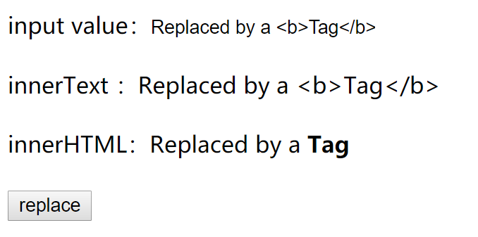 如何在页面上显示JS中的变量值，以及JS中value/innerText/innerHTML三个属性的区别_js显示变量值-CSDN博客