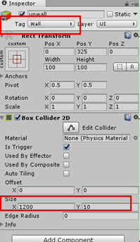 Unity3D——2D、3D碰撞墙壁反弹_unity小球碰撞墙体-CSDN博客