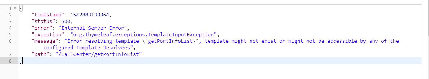 Template Might Not Exist Or Might Not Be Accessible By Any Of The Configured Template Resolvers