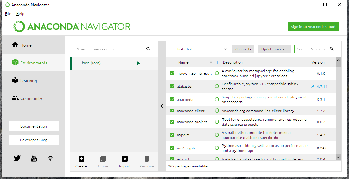 安装配置Anaconda环境_anaconda 中的update index什么作用-CSDN博客