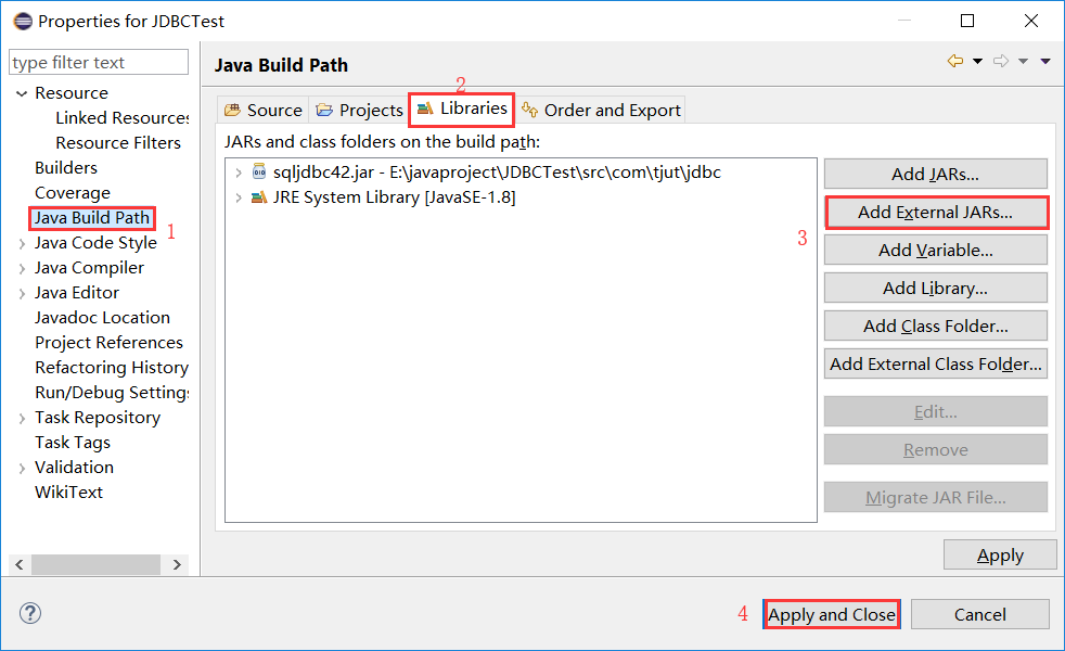 java 数据库编程(一)JDBC连接Sql Server数据库_jdbc 指定协议连sqlserver-CSDN博客