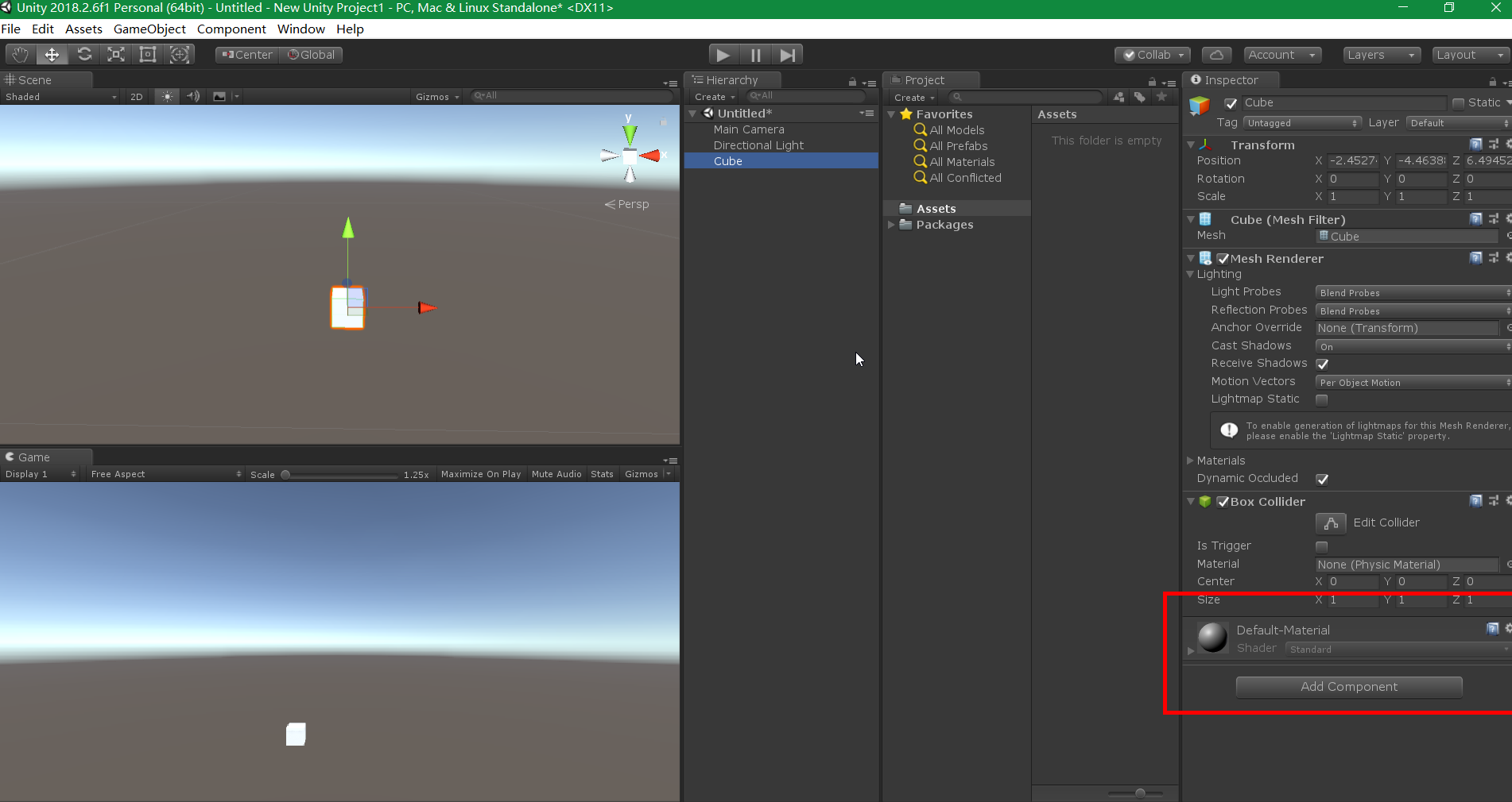 Unity3D——学习分享(二) 给游戏对象添加材质和贴图_unity材质球怎么贴图-CSDN博客