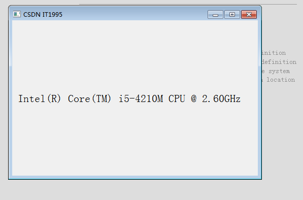 使用C++中Qt框架获取当前计算机CPU型号（Windows与Linux通用）_qt linux 读取cpu信息-CSDN博客