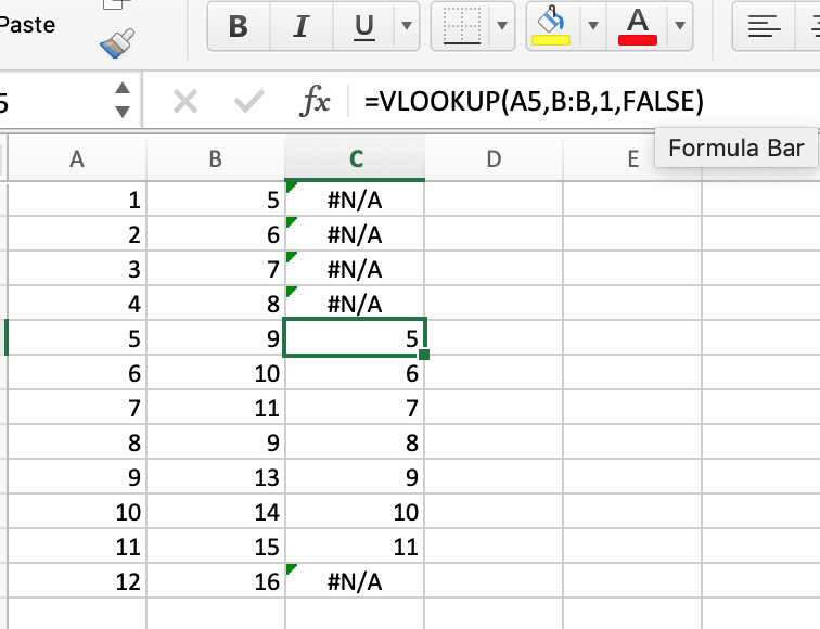 Excel 判断第一列的数值在第二列是否存在第二列是否有第一列的值 Csdn博客 