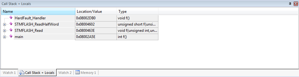 手把手教你查找stm32 HardFault_Handler调试及问题方法_at32 定位 hardfault 问题-CSDN博客
