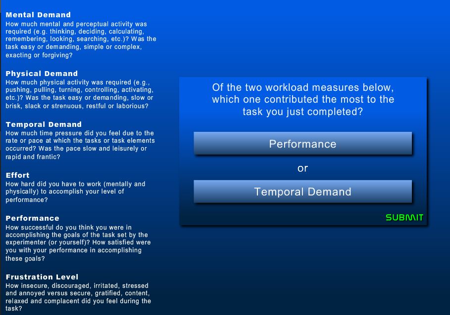 NASA-TLX (Task Load Index)量表学习总结_nasa-tlx量表-CSDN博客
