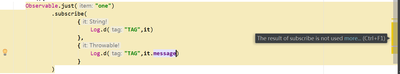 Rxjava2的lint提示：The result of subscribe is not used的分析与解决-CSDN博客