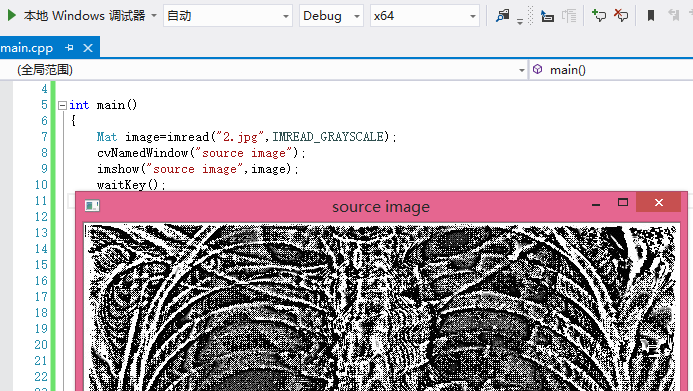 利用opencv实现c语言中二维数组的可视化、图像显示opencv用数组作图片c Csdn博客
