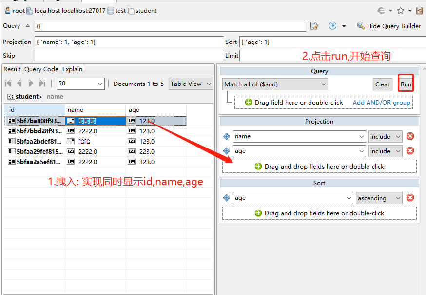 Studio 3T 的Query Builder使用_studio 3t free visual query builder-CSDN博客