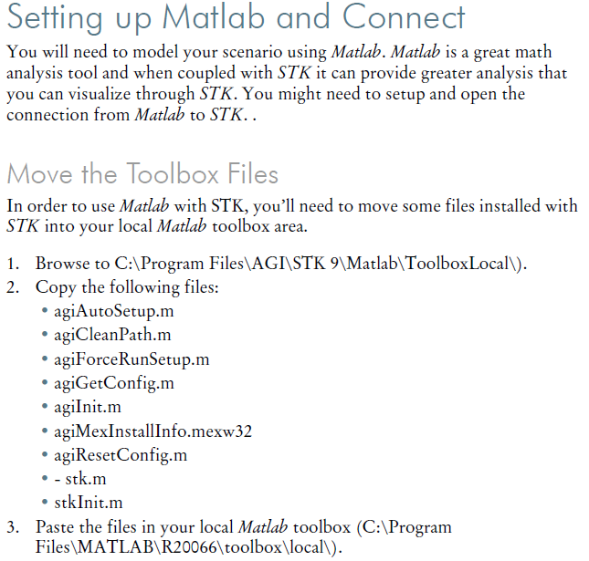 STK10与MATLAB互联_matlab 2021和stk哪个版本匹配-CSDN博客