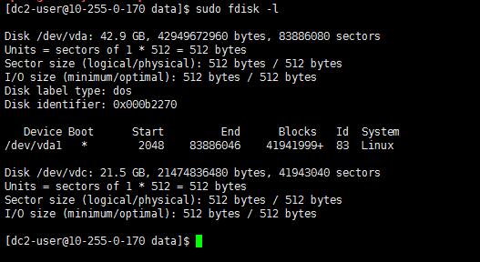Linux磁盘挂载_linux 挂载磁盘vdc-CSDN博客