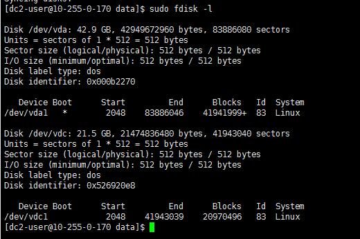 Linux磁盘挂载_linux 挂载磁盘vdc-CSDN博客