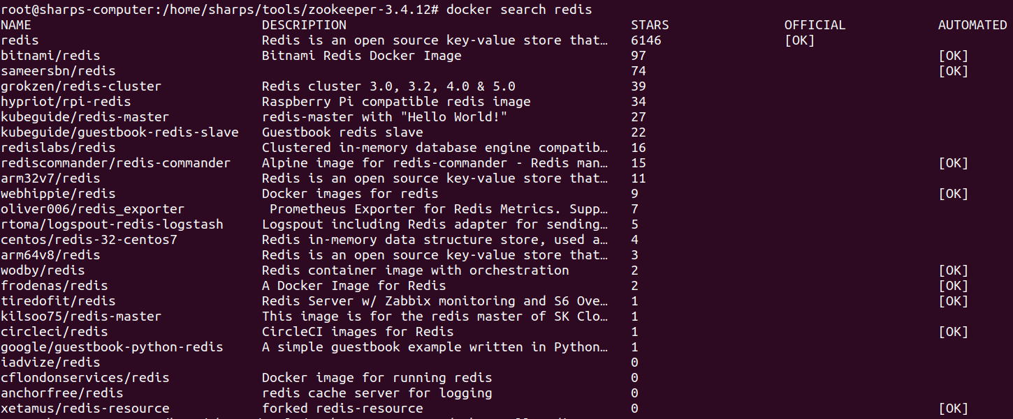 Ubuntu下docker中安装redis并启动redis Ubuntu Docker 启动redis Csdn博客