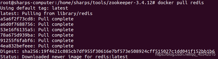 Ubuntu下docker中安装redis并启动redis Ubuntu Docker 启动redis Csdn博客