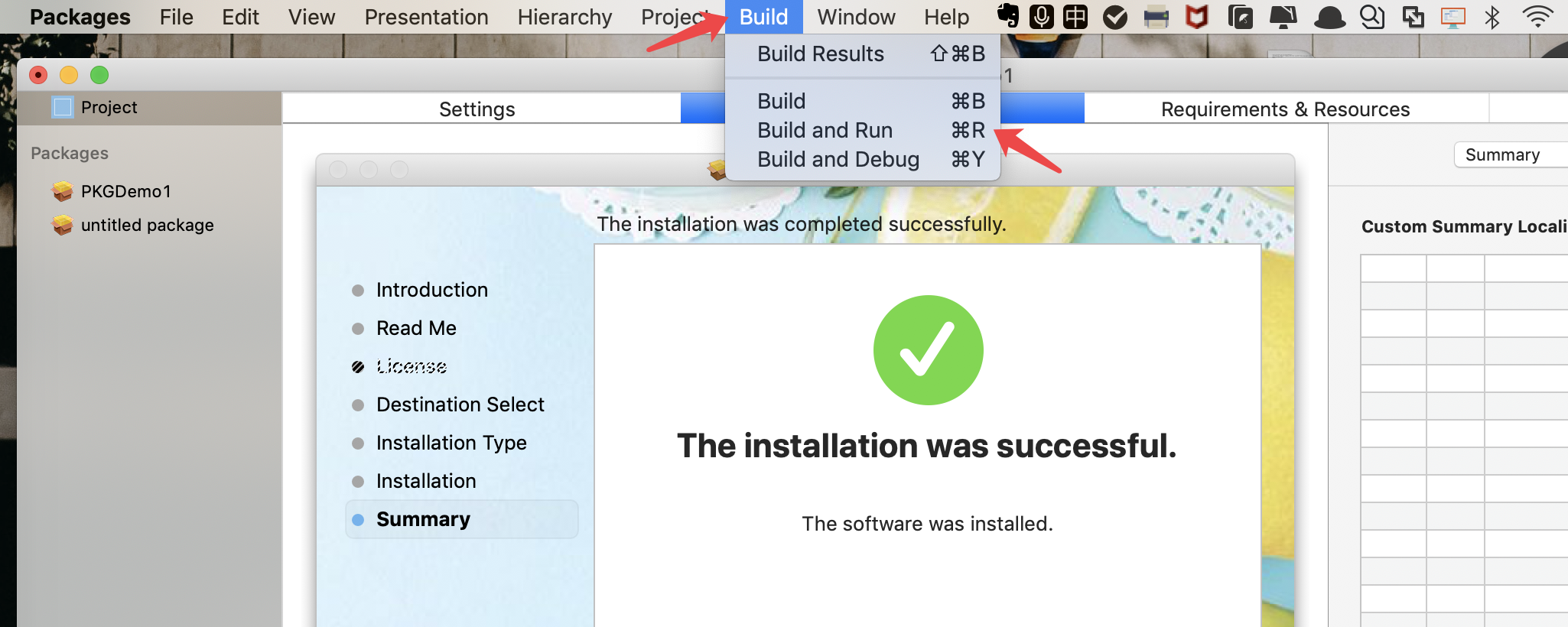 macOS 开发 - 打包 PKG（Packages）_伊织_的博客-CSDN博客_packages打包