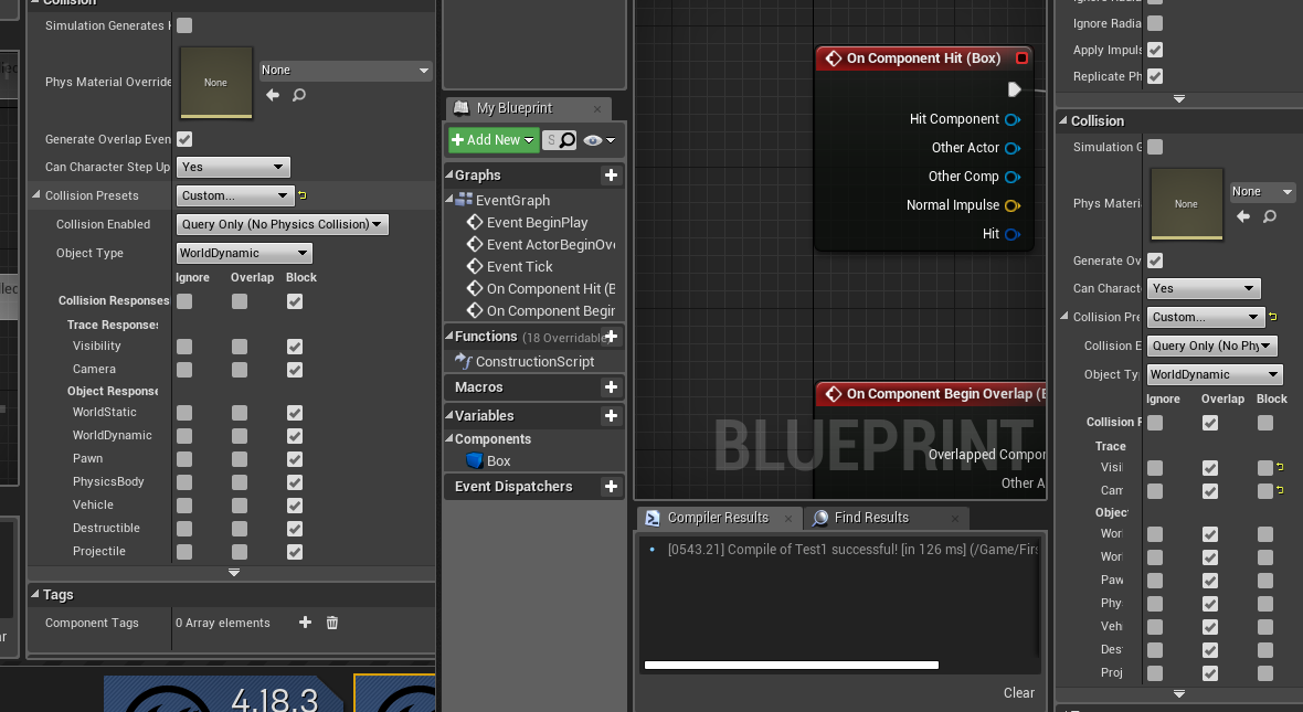 UE4 碰撞条件总结_setstaticmesh后不会跟新overlap-CSDN博客