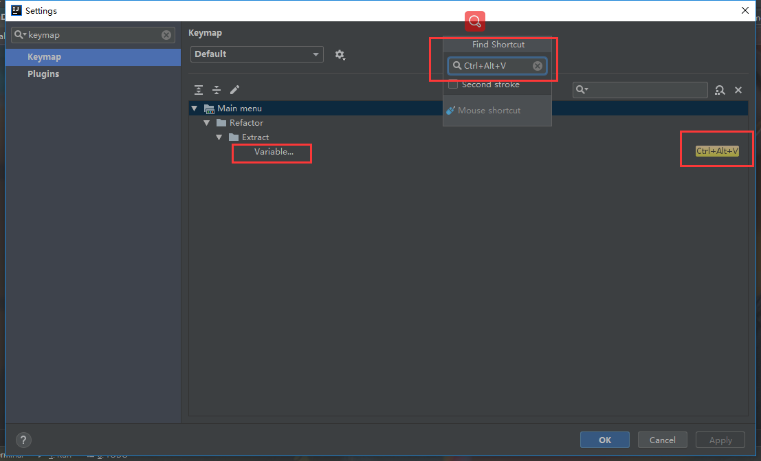 IDEA中 Ctrl+ALT+V这个快捷键无法使用_id上ctrl+alt+v-CSDN博客