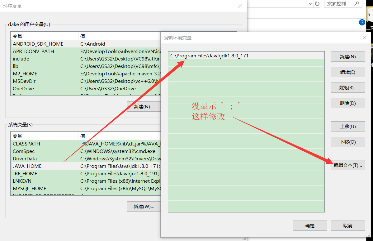 Error: JAVA_HOME is set to an invalid directory. JAVA_HOME = "C:\Program Files\Java\jdk1.8.0_171 ...