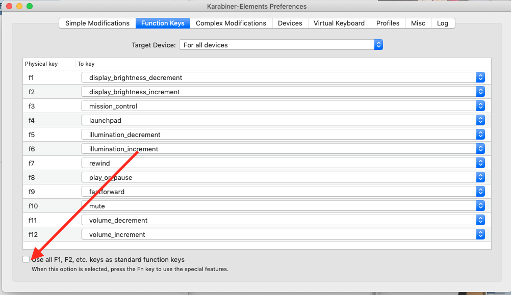 MAC:外接其他接盘设置f1——f12功能键位_mac外接键盘f1-f12-CSDN博客