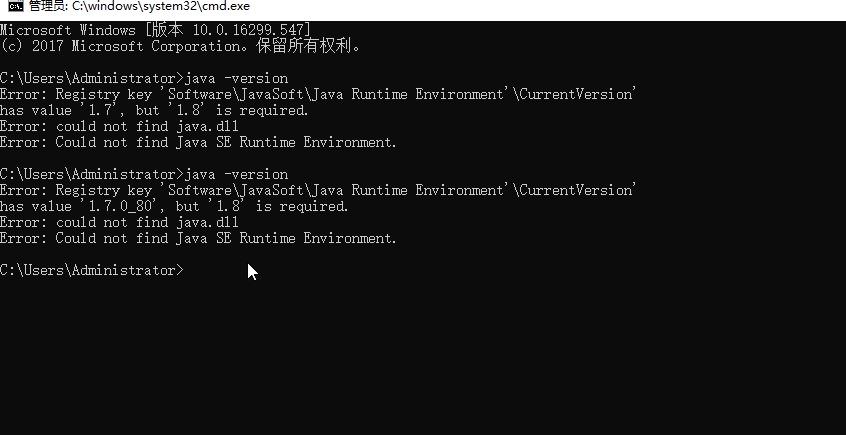 JDK安装出错,18.-1.7 Error: could not find java.dll_dbvisualozer报错 could not parse java version:18-CSDN博客
