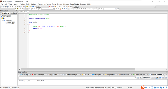 CodeBlocks下载与安装教程_code blocks-CSDN博客