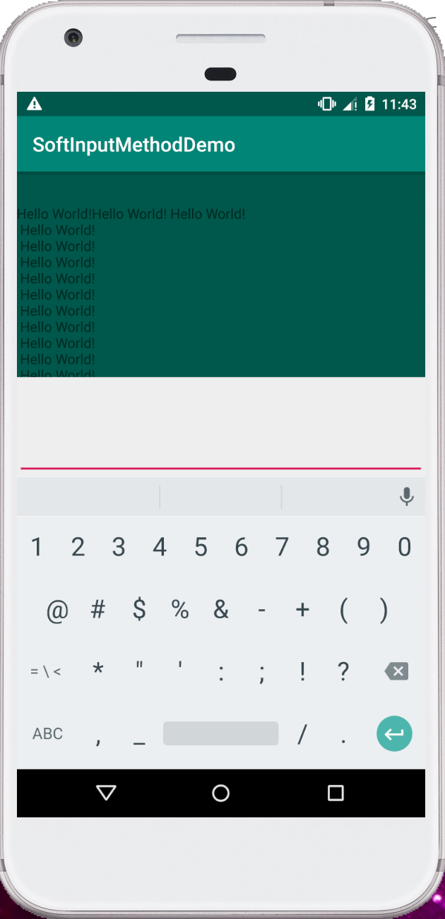 Android 的输入法适配设置windowsoftinputmode的9种方式android 动态设置 