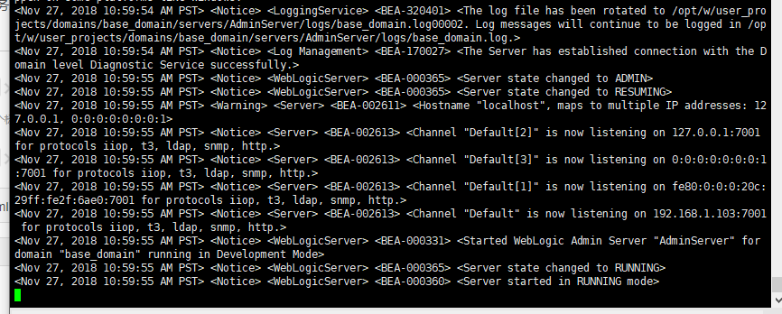 Weblogic启动服务失败 Weblogic 服务启动 Csdn博客