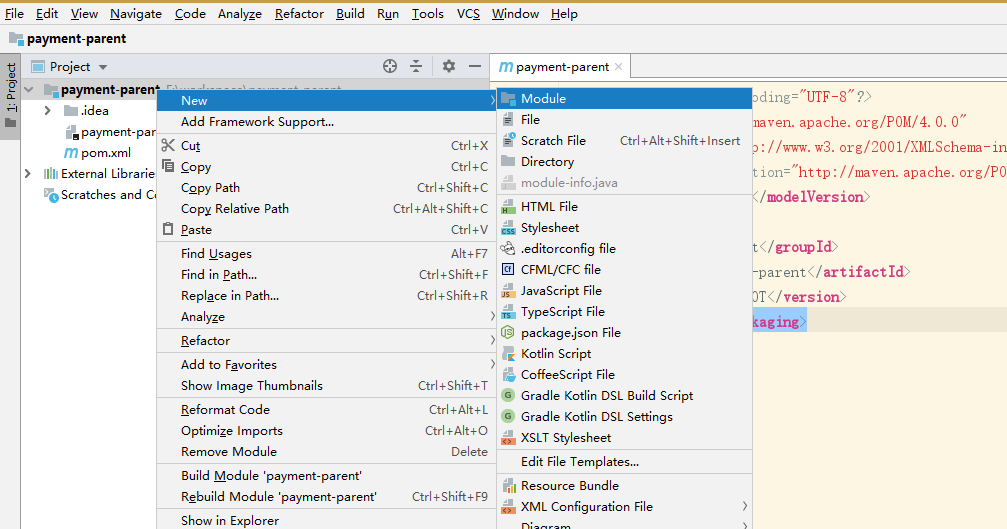 IDEA搭建多模块聚合工程完整版_idea 将两个不同文件夹的module整合一起-CSDN博客