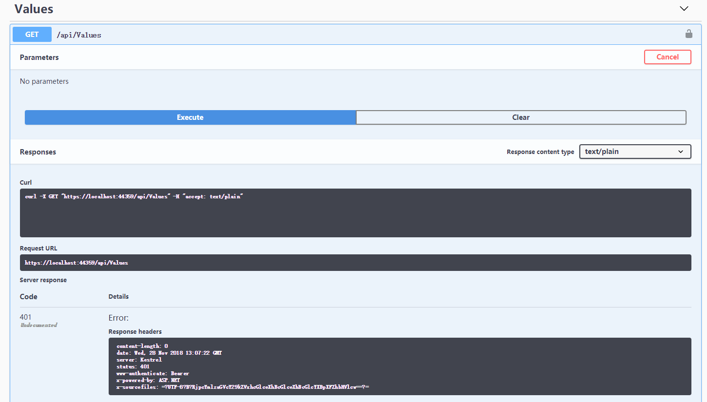 dotNET Core Web API+JWT(Bearer Token)认证+Swagger UI_he0103的博客-CSDN博客