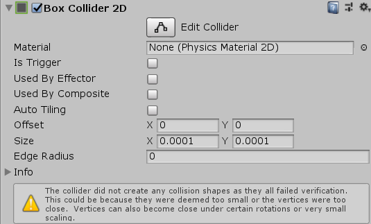 Unity 2D游戏：*** Collider 2D（2D碰撞器）_如何水平edgecollider2d-CSDN博客