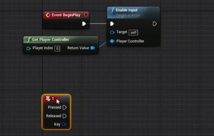 UE4_蓝图_Actor接受输入指令_ue4 接收不了输入-CSDN博客