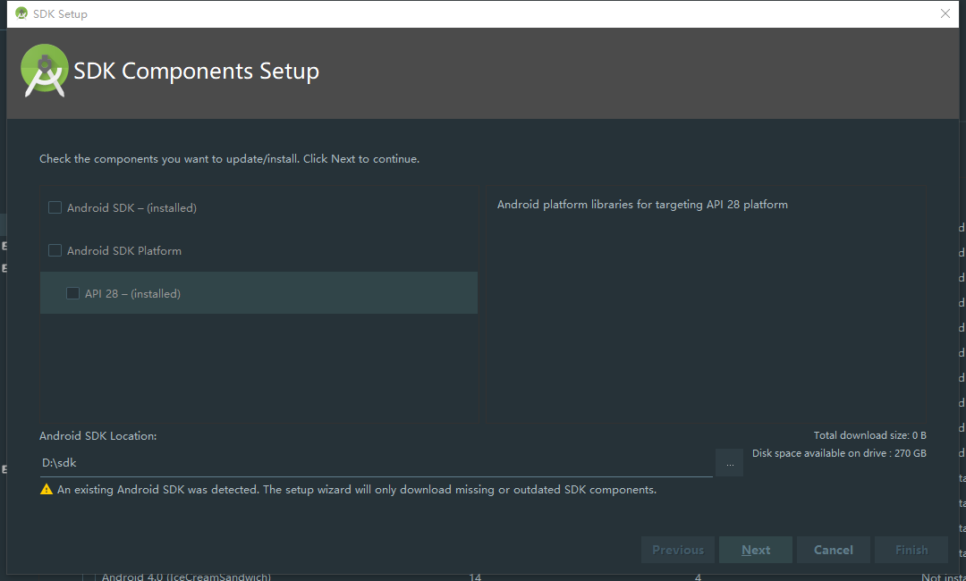 Android Studio运行app时提示框Please select Android SDK_android studio 刚进去就让我选择sdk-CSDN博客