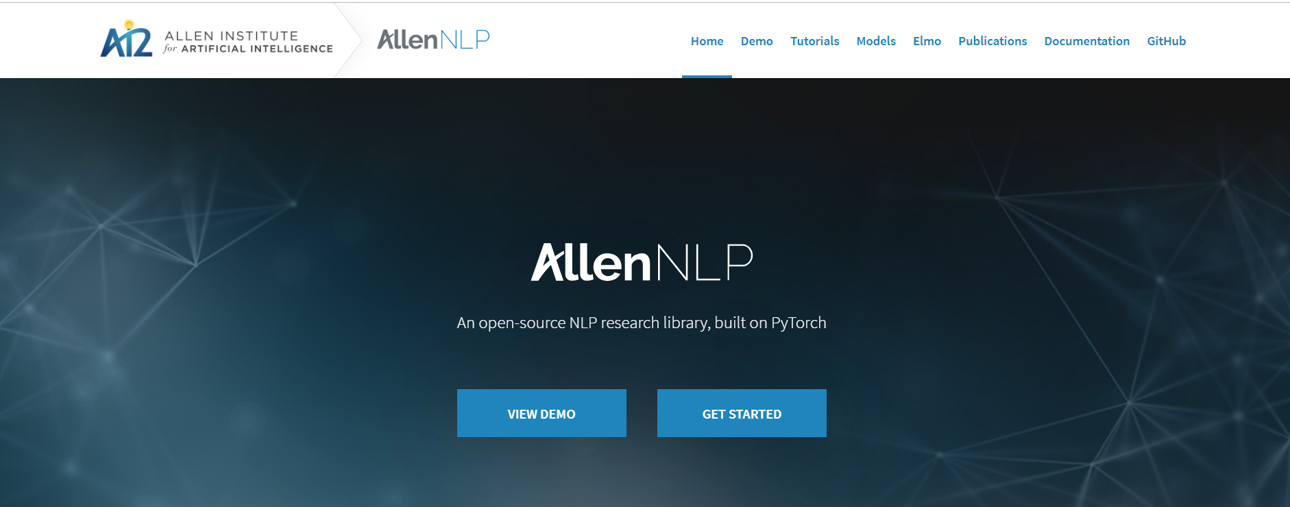 推荐一个自然语言处理工具——AllenNLP_allennlp 网站demo-CSDN博客
